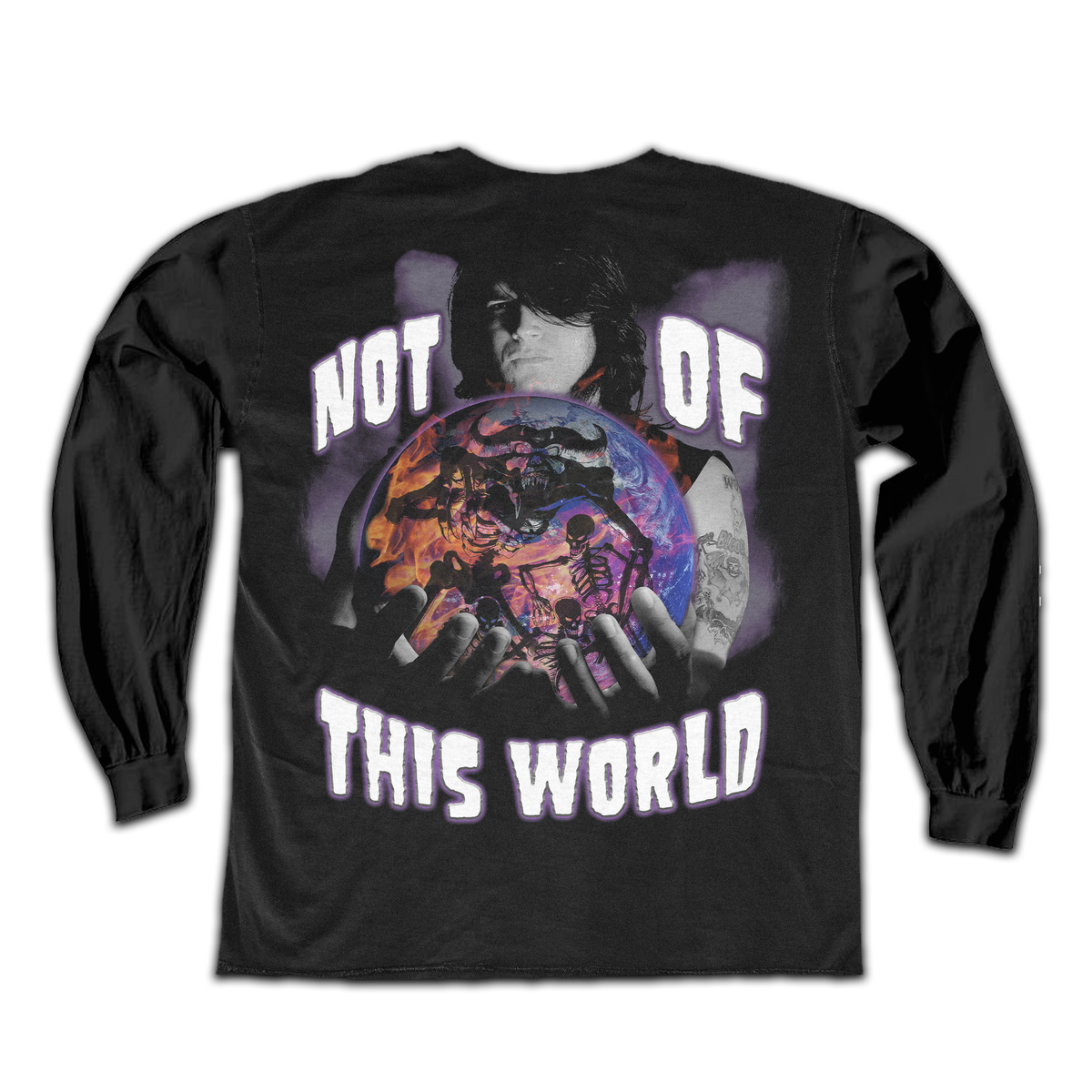 "Evil Elvis” Longsleeve – God’s Chillin’